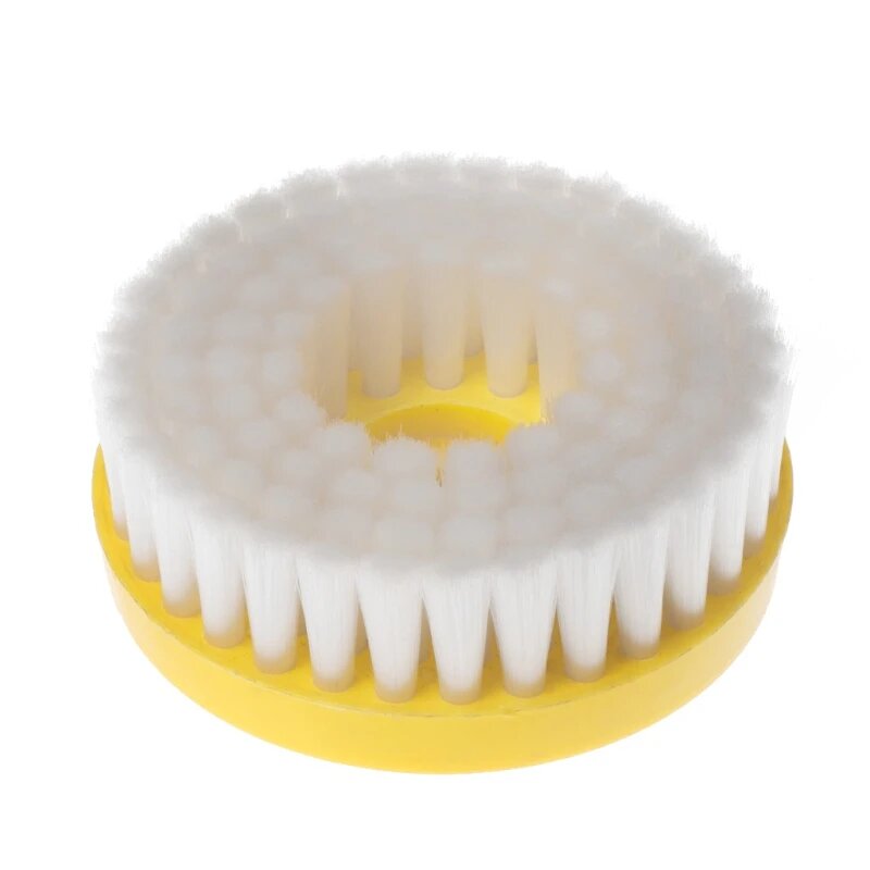 Круглая щетка A20 для дрели, из кожи, пластика, дерева, диаметром 150 мм