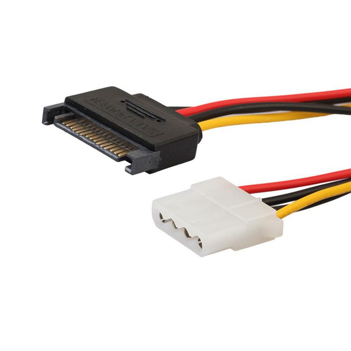 Шт. SATA 15-контактный разъем питания, подходящий для Molex IDE 4-контактный разъем питания, жесткий диск для материнско