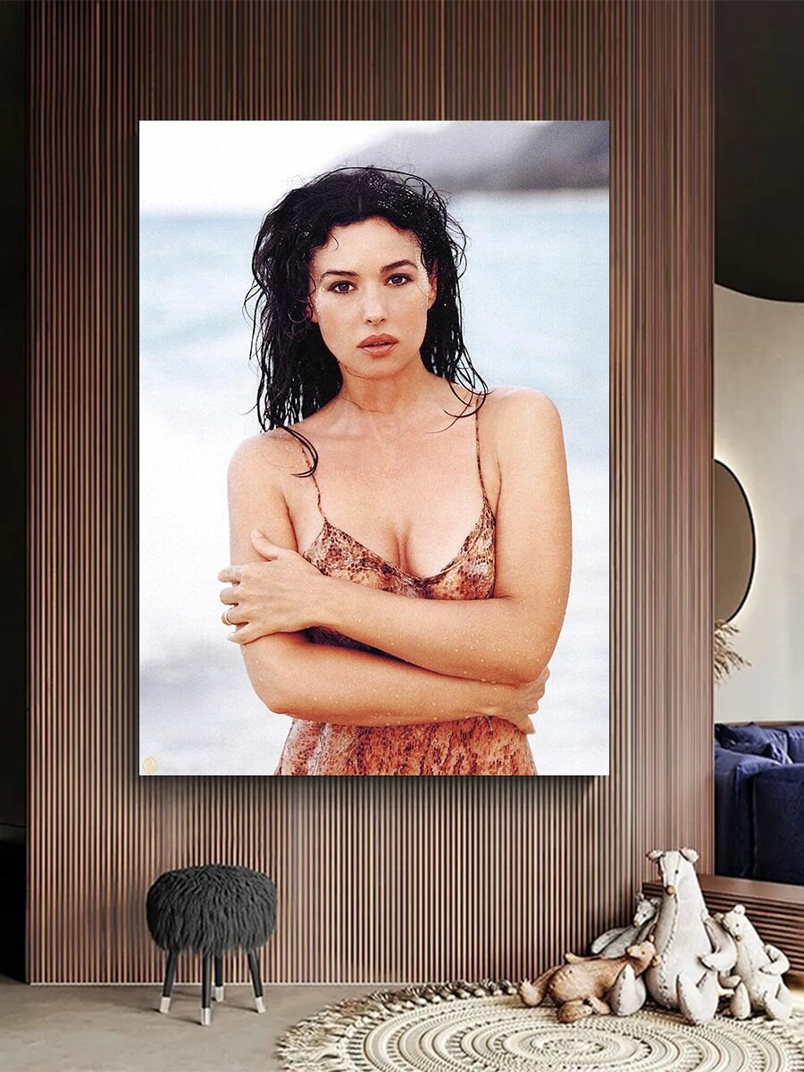 MONICA BELLUCCI / картина знаменитости, картина эротика, 40х60 см.