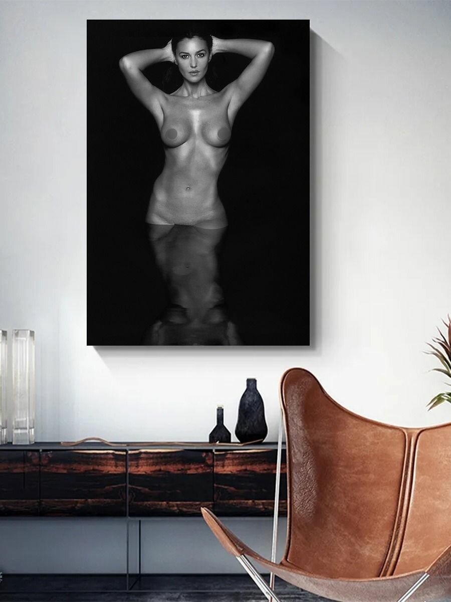 MONICA BELLUCCI / картина знаменитости, картина эротика, 40х60 см.