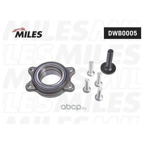 Подшипник ступицы передний audi a4 iv/a5/a6 iv/a7/a8 iii/q5 08- (skf vkba 6649) dwb0005 MILES DWB0005