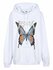 Худи MSGM, размер 36, , бежевый/белый