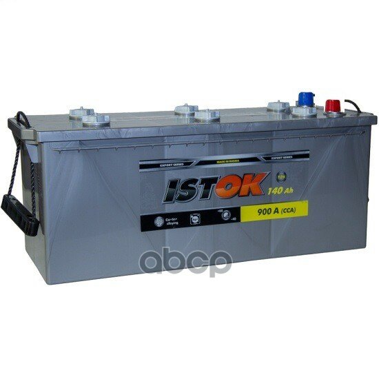 Аккумулятор ISTOK 140 А/ч R+(4) 513x189x217 A EN 900 А исток арт. 6CT-140.4N