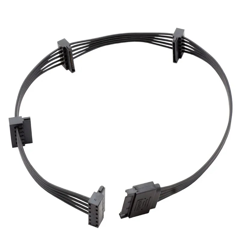 SATA разветвитель питания 1 на 3/4/5/6 1 to 4