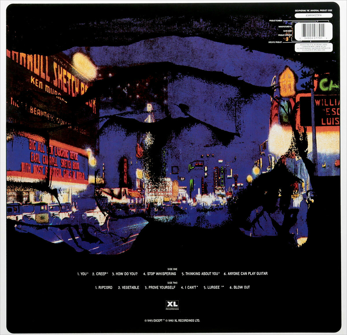 Radiohead. Pablo Honey (LP) — фото 1