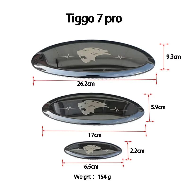Для Chery Tiggo 7 Pro Tiggo 8 Pro 2023, черный значок с логотипом, эмблема, наклейка, гоночный гриль, наклейка на капот, стильное украшение Tiggo 7pro