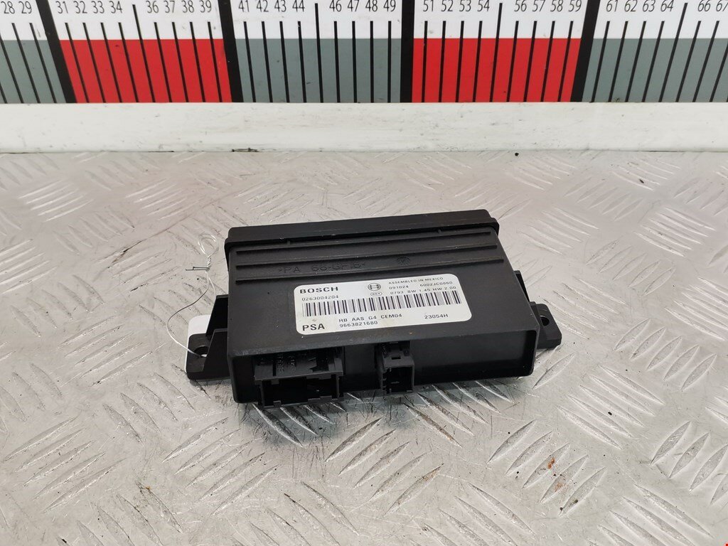 Блок управления парктрониками Citroen Berlingo 2 (B9) 6590EP арт. 1434049