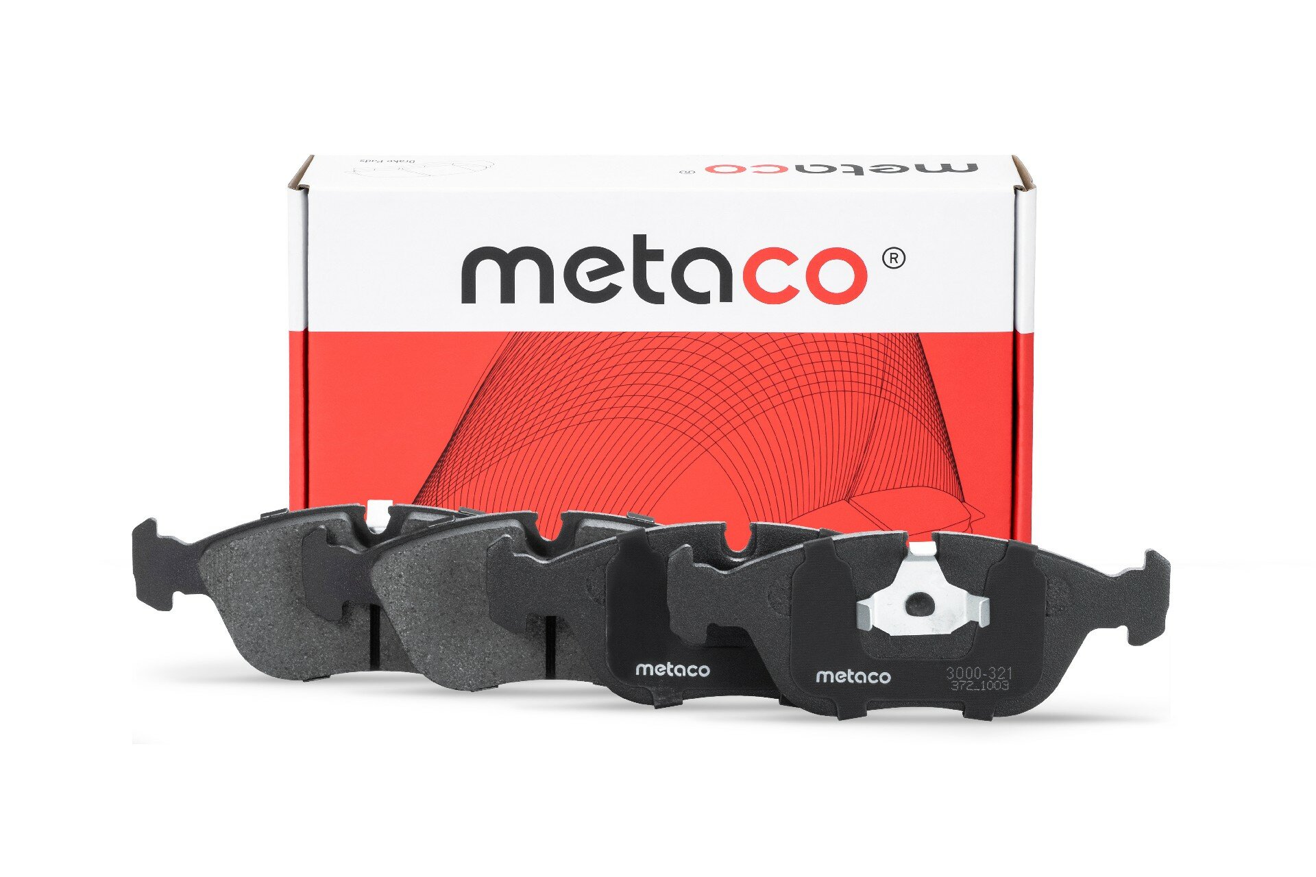 Колодки тормозные передние к-кт Metaco 3000-321
