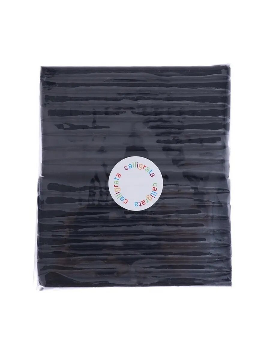 Полимерная глина для творчества, 500 г, черная