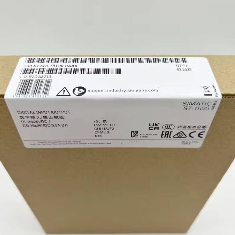 Совершенно новый оригинальный Siemens 6ES7523-1BL00-0AA0 SM523 Siemens S7-1500