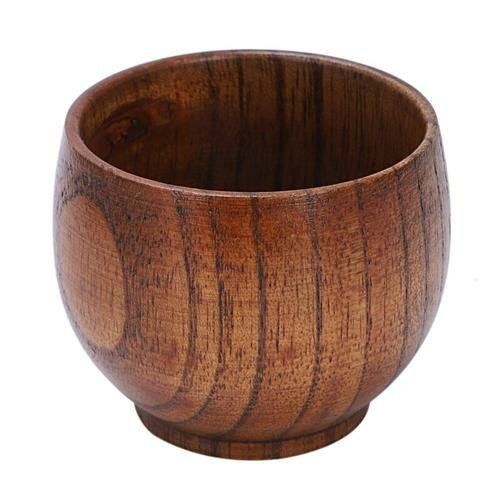 5 Креативный чайный сервиз Маленький деревянный кубок Маленький деревянный кубок Зеленый деревянный кубок с натуральным деревянным стаканом деревянный чайный стакан