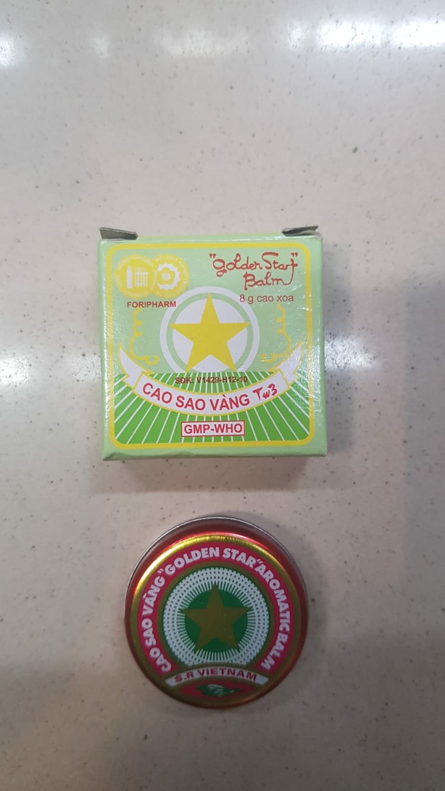 Вьетнамский бальзам Звездочка Вьетнам 8г Укусы насекомых/Простуда