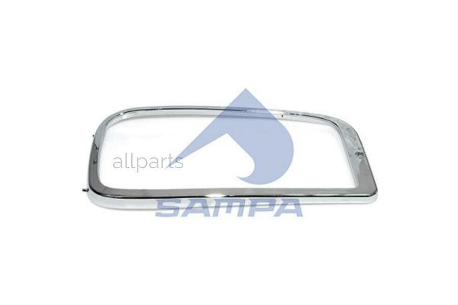 SAMPA 201063 окантовка фары! правая хром.\ MB AXOR