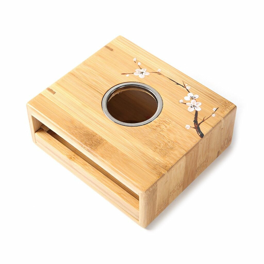 Бамбуковая грелка для чая в японском стиле, чая, нагреватель чайника
