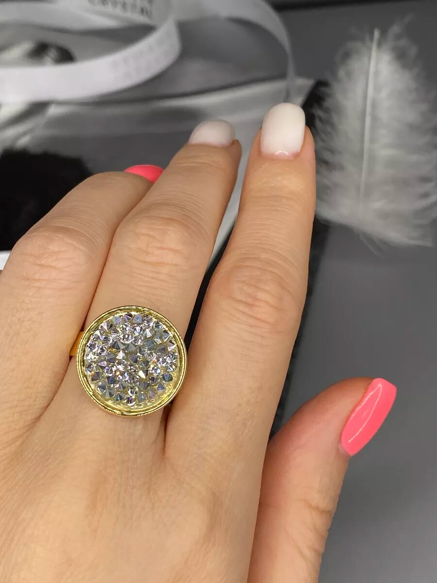 Кольцо, кристалл