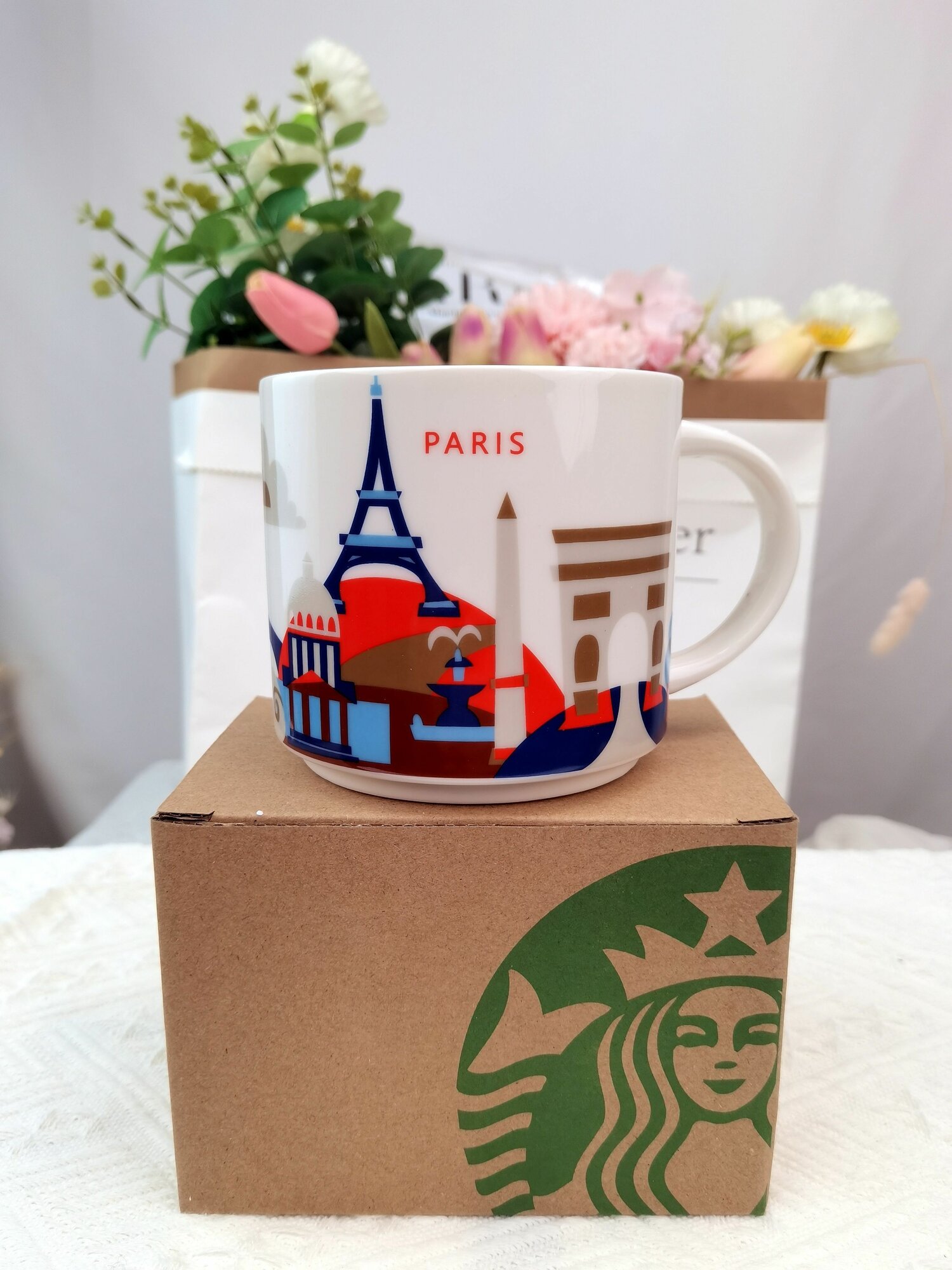 Starbucks Городская кружка Серия "YOU ARE HERE" , Paris
