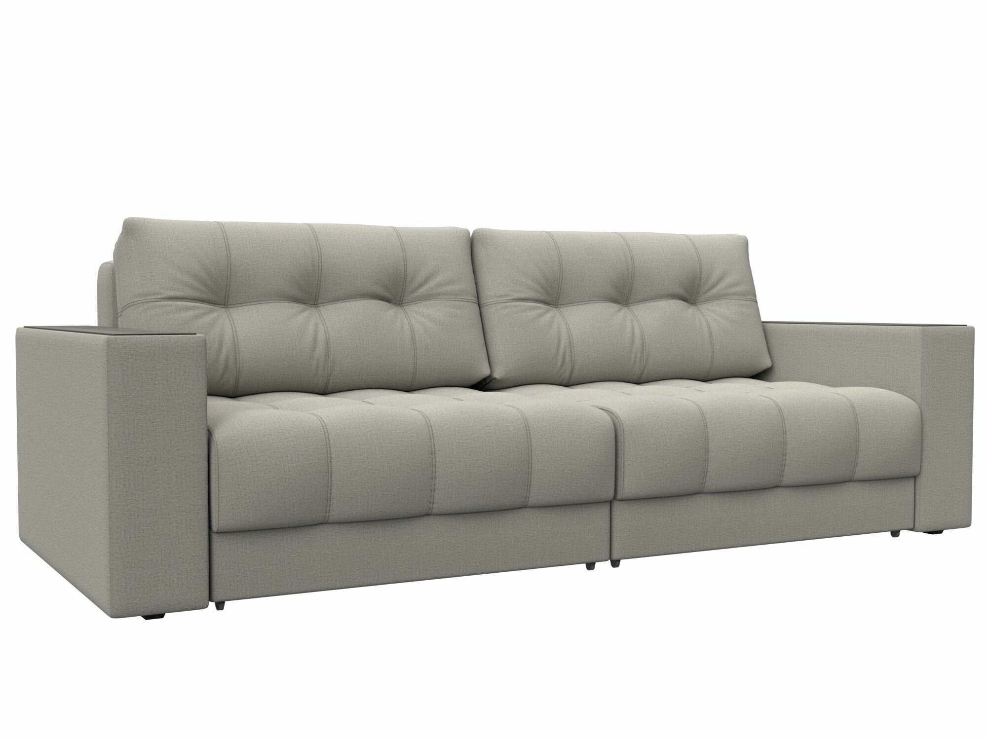 Диван прямой с декором Бруно НПБ, Рогожка