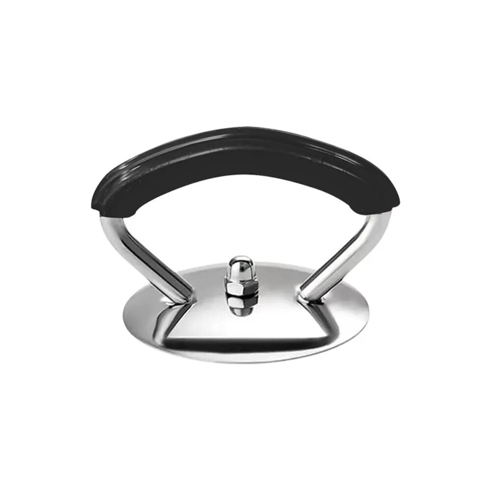 Ручка для крышки кастрюли из нержавеющей стали Black-PVC Cover