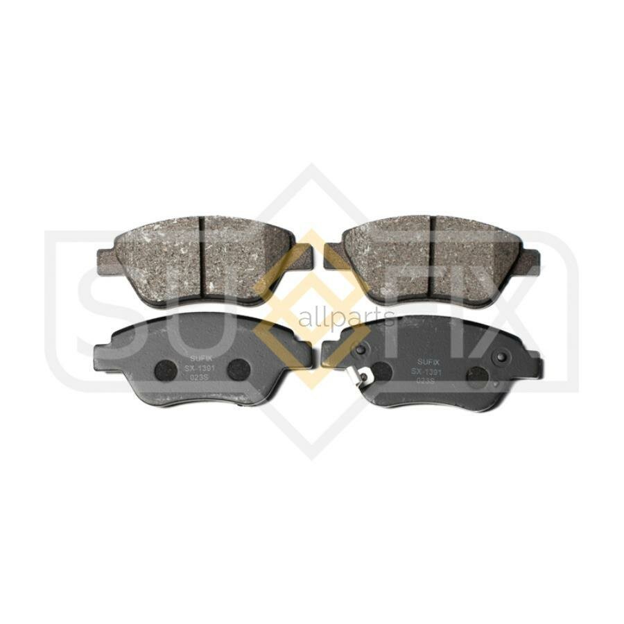 SUFIX SX-1391 Колодки тормозные передние