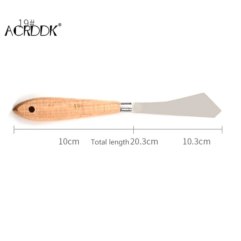 Мастихин ACRDDK 19#, 20.3 см, бежевый