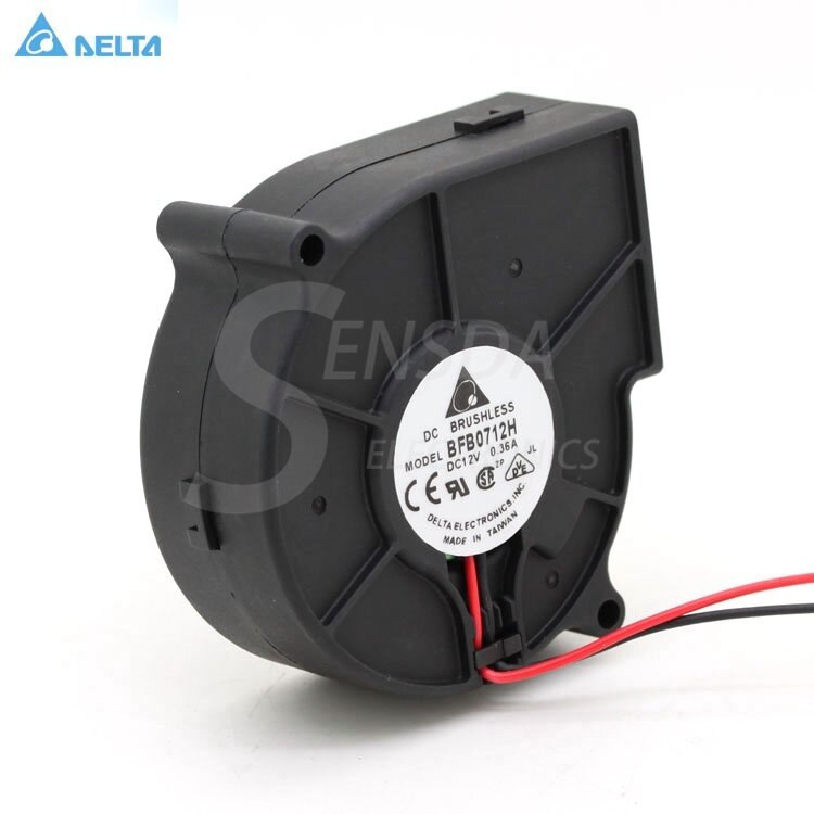Delta BFB0712H 7530 DC 12V 0.36A projector blower centrifugal Вентилятор Вентилятор охлаждения