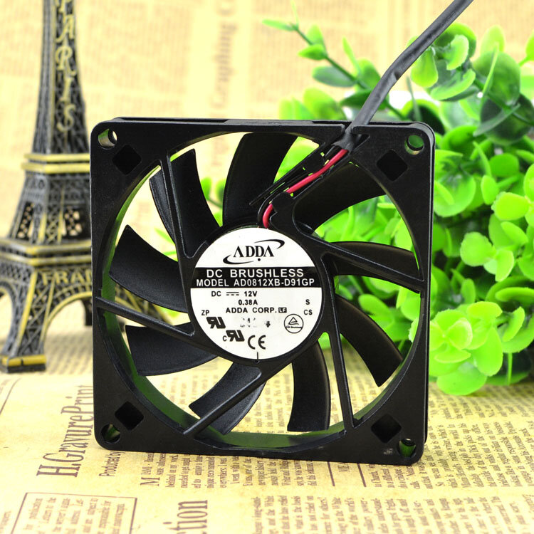 Free Delivery. AD0812XB D91GP 8015-12 v 0.38 A power supply Вентилятор case Вентиляторs