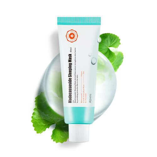 A'pieu Ночная восстанавливающая маска с мадекасоссидом и керамидами Madecassoside Sleeping Mask 80 мл.