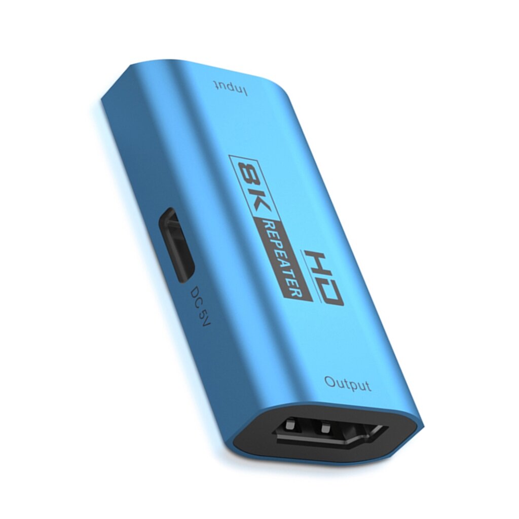 Разъем питания, HDMI сигналусилитель 8K female-female прямой соединитель