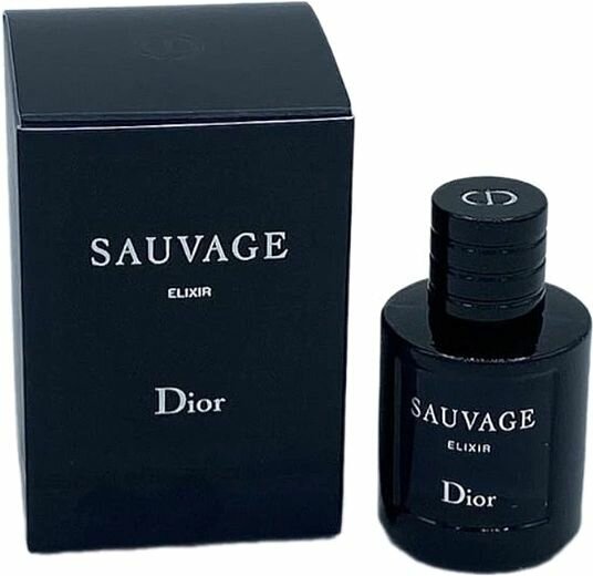 Christian dior sauvage elixir 7.5ml мужские миниатюра
