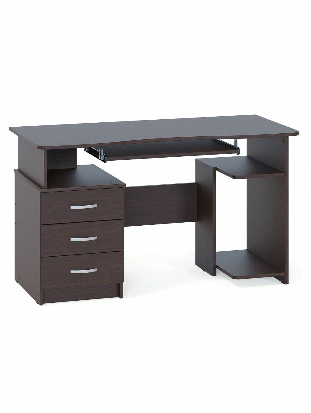 Стол компьютерный КСТ-08.1 130х60х74 см