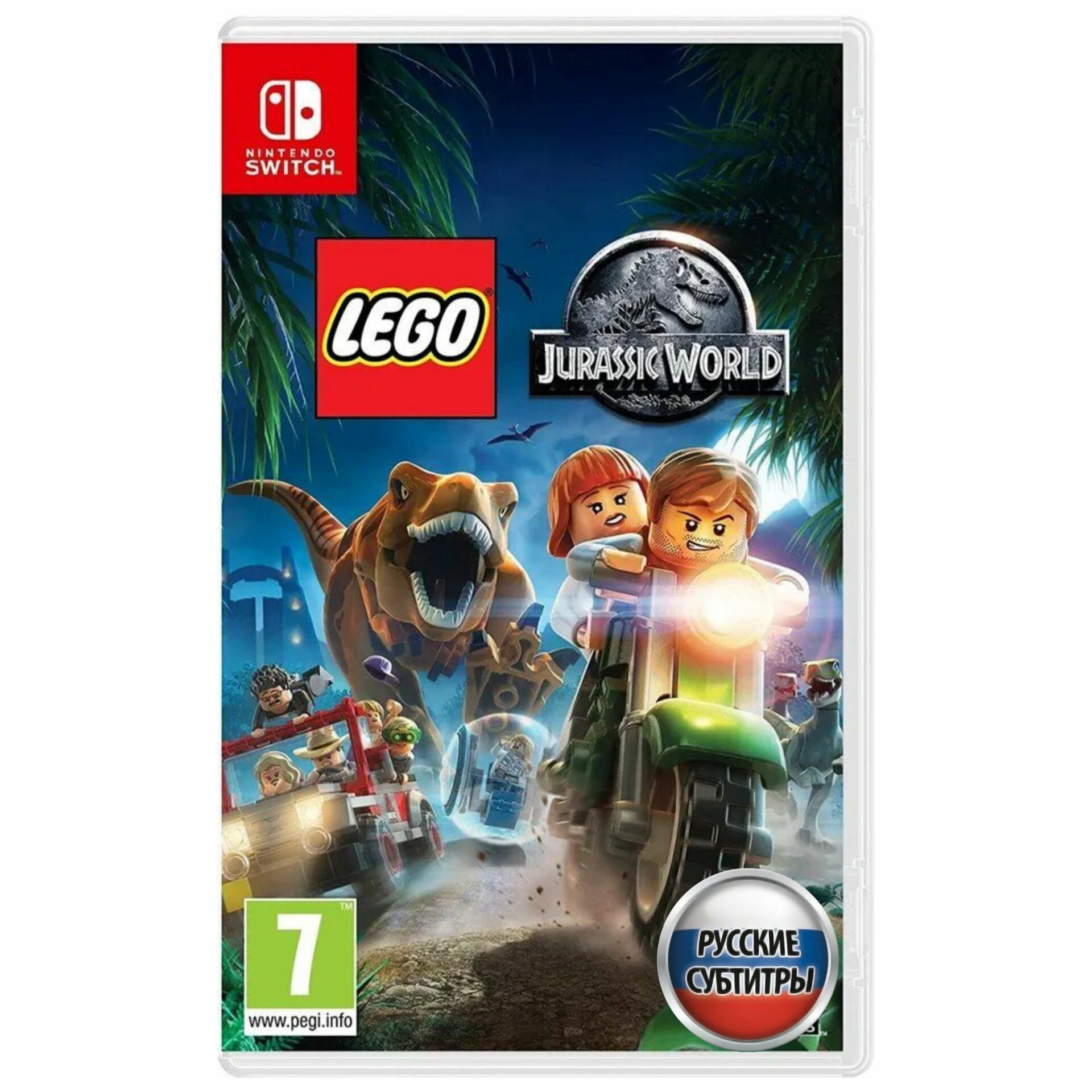 Игра LEGO Jurassic World (Nintendo Switch, Русские субтитры)