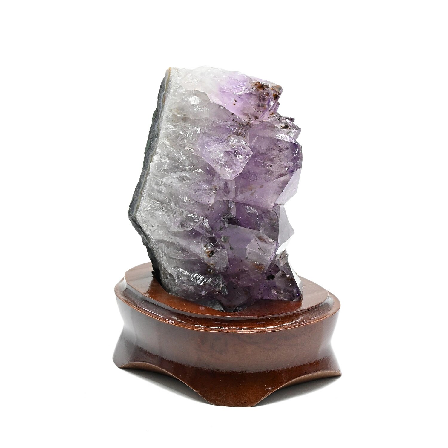 Друза аметистовая на подставке 76*94*122мм, 546г (F) .