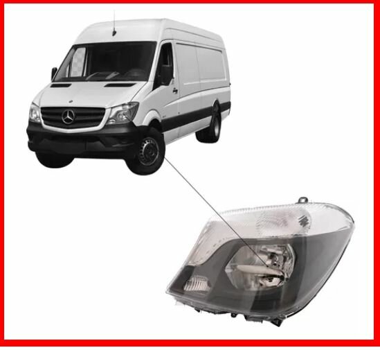 2шт Фара левая и правая Mercedes Sprinter 906 с 2014- рестайлинг DEPO Тайвань