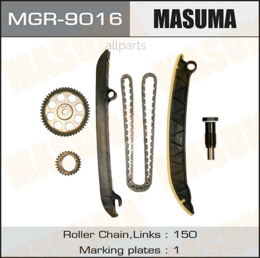 MASUMA MGR-9016 Комплект цепи ГРМ AUDI A1, A3, VW GOLF CBZA, CBZB 11=>