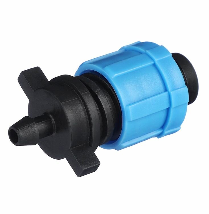 Соединитель стартовый для капельной линии BOUTTE 16 мм подсоединение 6 мм