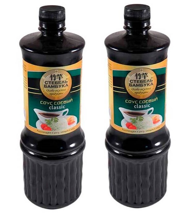 Стебель Бамбука соевый соус 1л набор из 2 шт