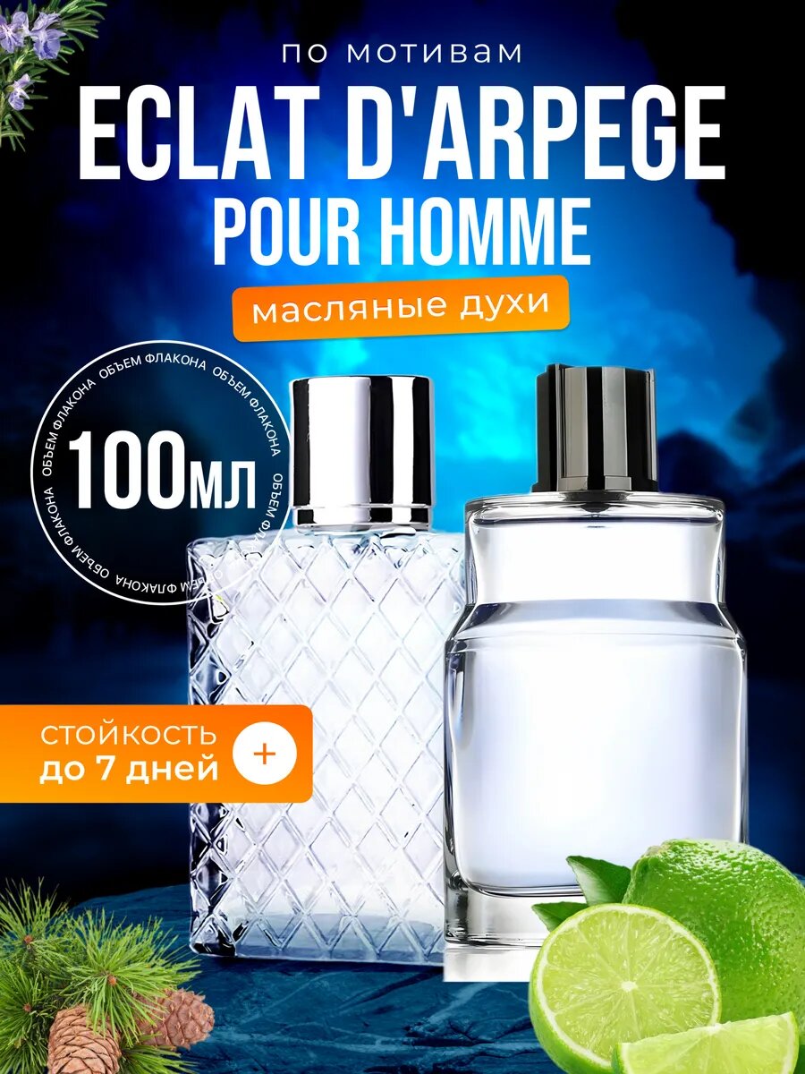 Духи масляные по мотивам Eclat DArpege Ланвин Дарпеж парфюм мужские стойкие
