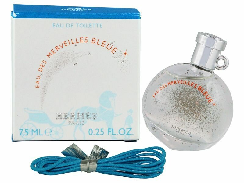 Hermes, Eau des Merveilles Bleue 7,5 мл, Туалетная вода женская