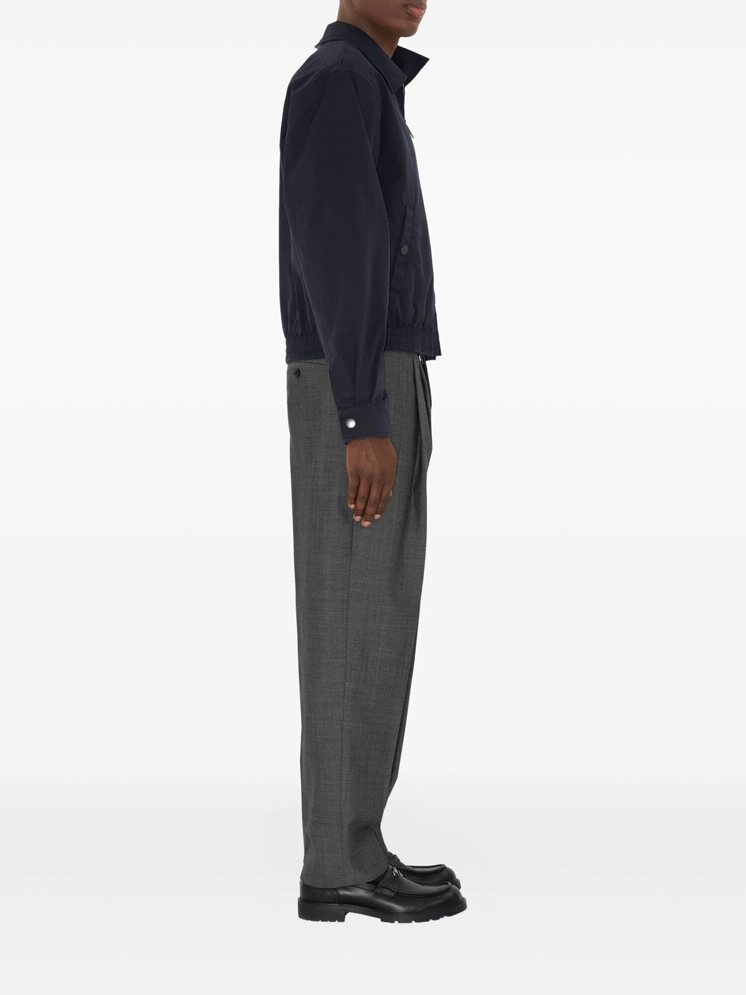 Куртка BURBERRY Harrington, размер 54, blue — фото 1