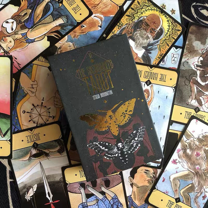 Карты Таро The Sasuraibito Tarot 12*7см