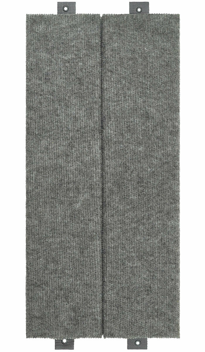 Когтеточка Zooexpress угловая ковровая с пропиткой 75 х 24 см (1 шт)