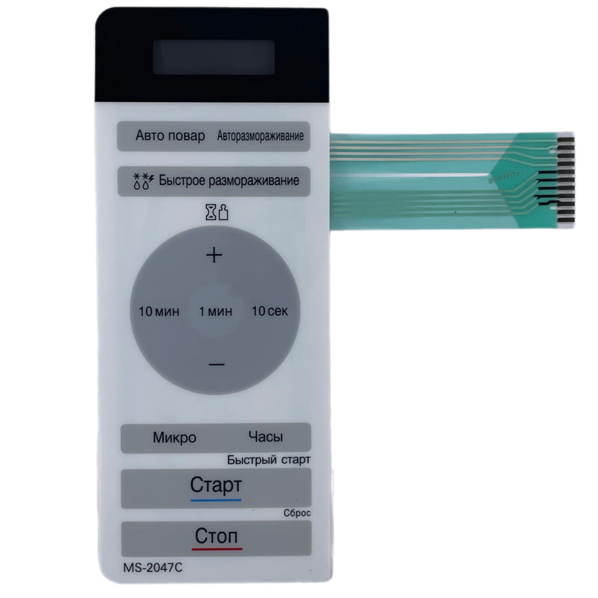 LG MFM41795201 Сенсорная панель управления, мембрана микроволновой печи, СВЧ MS-2047C