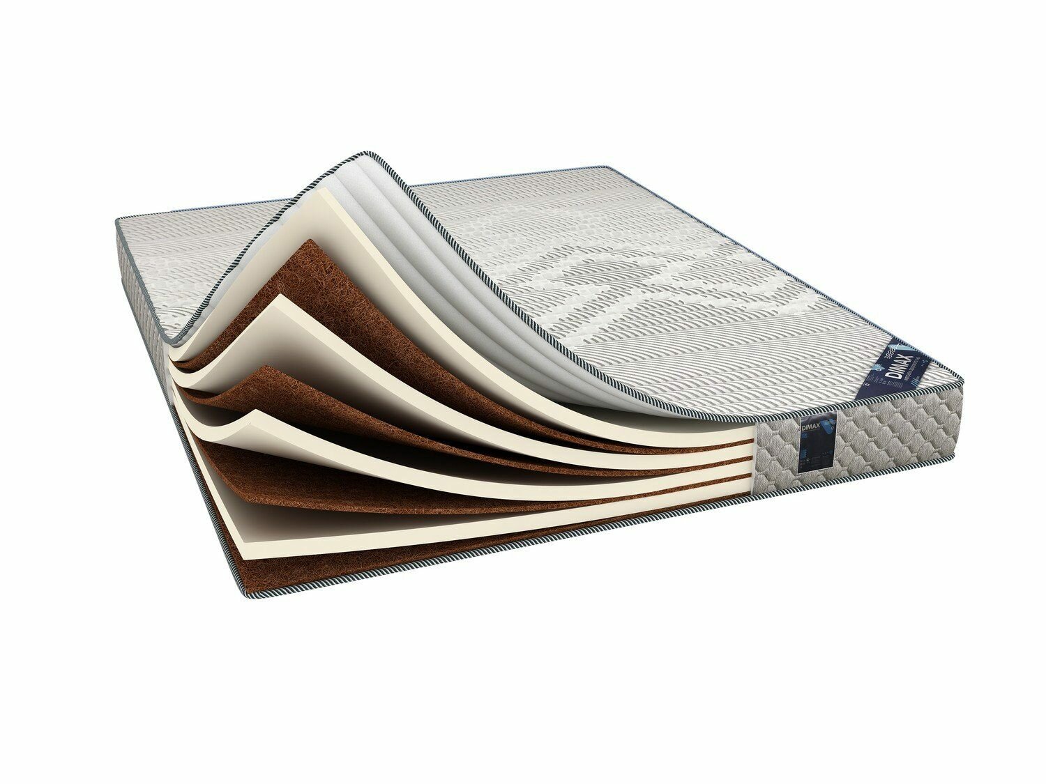 Матрас Онли Медиум Лайт, ортопедический, беспружинный, жёсткий