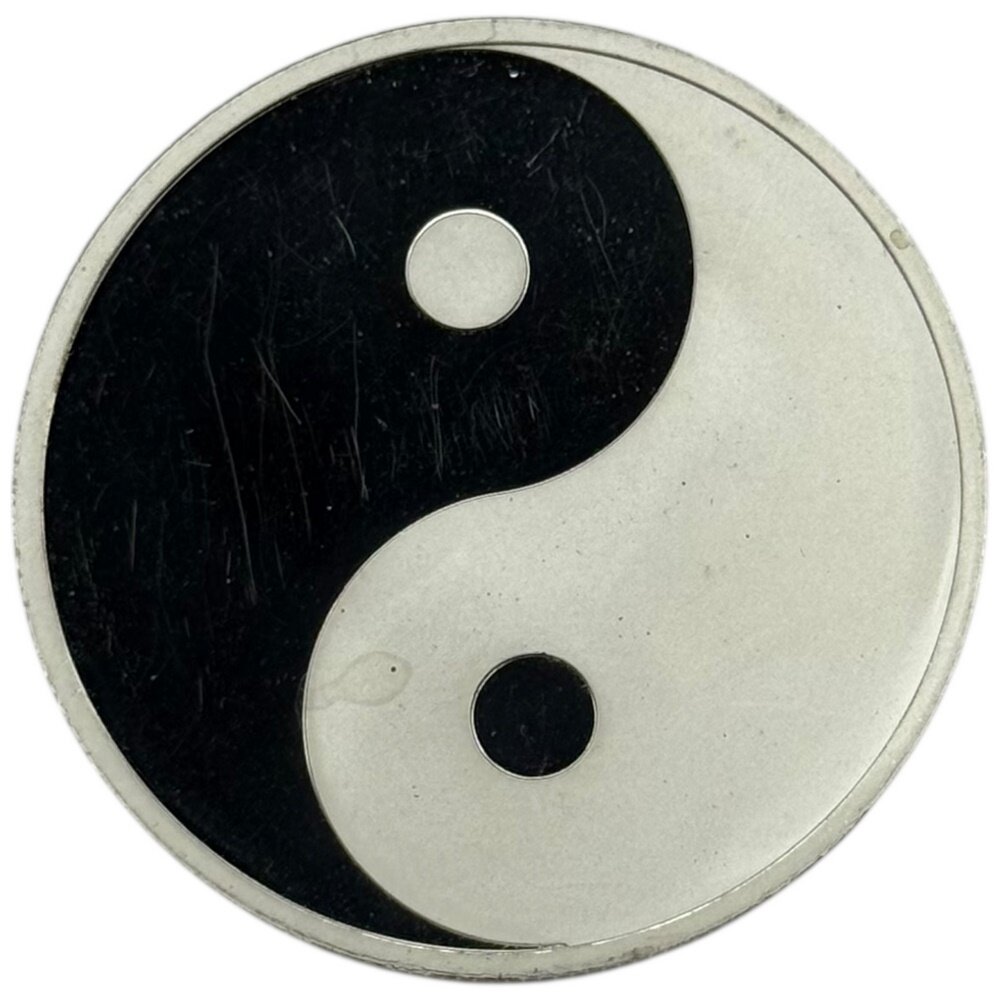 Монголия 100 тугриков 2007 г. (Инь и ян) (Proof)