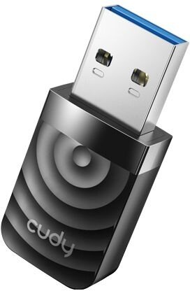 Сетевой адаптер Wi-Fi Cudy WU1300S AC1300 USB 3.0 (ант. внутр.) 1ант.