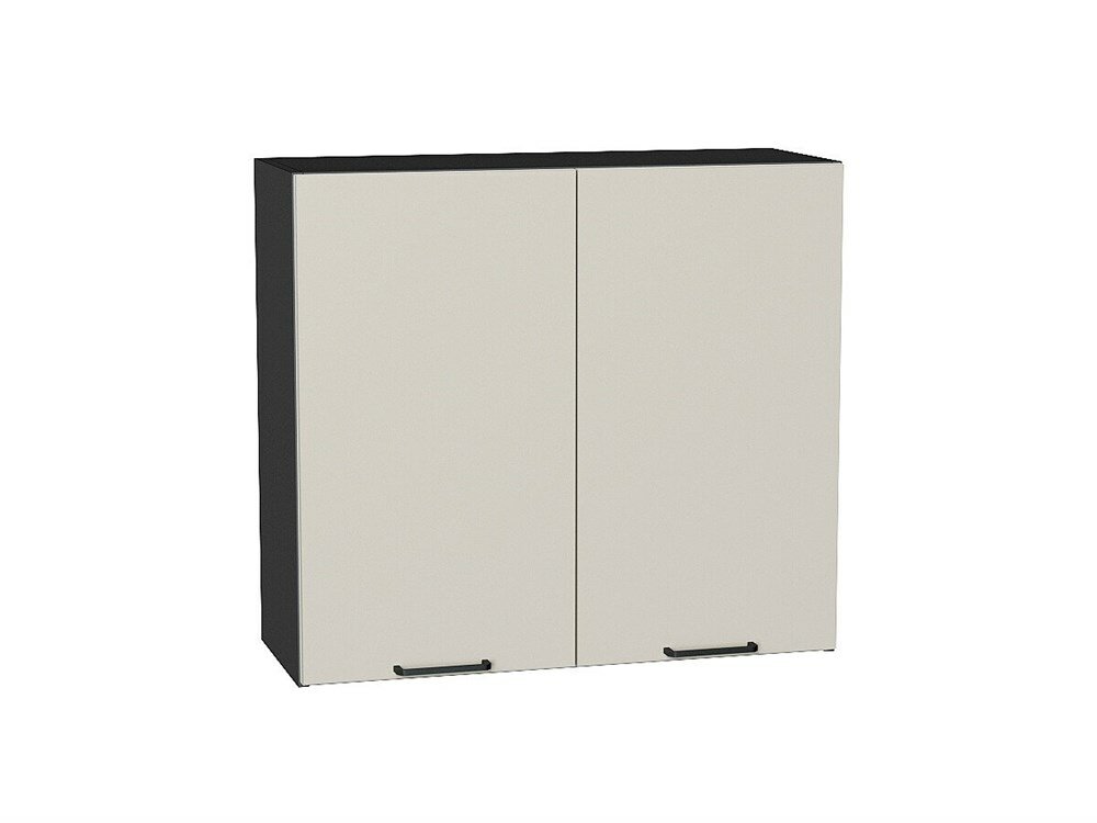 VVT Шкаф верхний с 2-мя дверцами Флэт Graphite, Cashmere In 2S, 720, 800