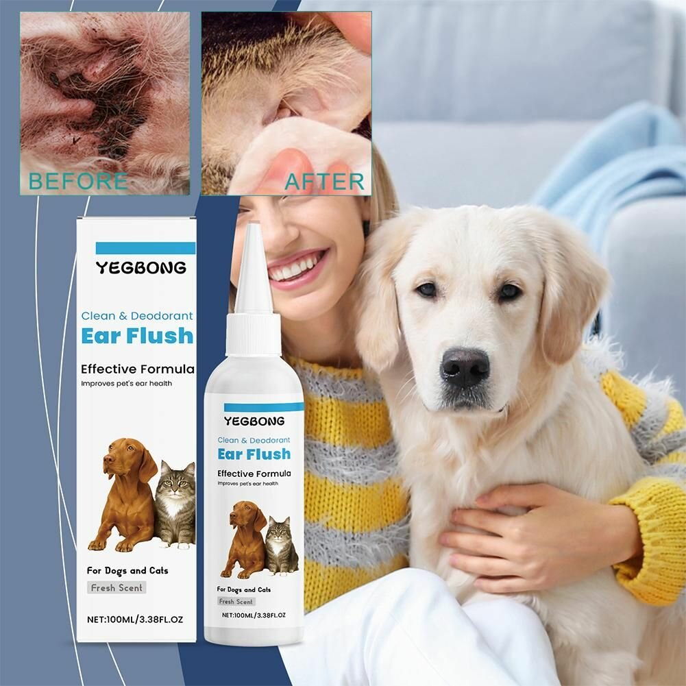 Промывание ушей домашних животных Лечение инфекций Лекарства Промывания и чистящие средства