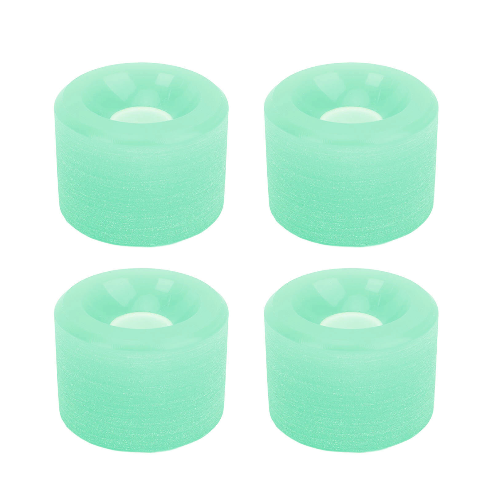 Колеса для скейтборда из полиуретана, высокой твердости, быстрые, стабильные, для лонгборда, круизера, для рампы, асфальта и дороги, зеленые.