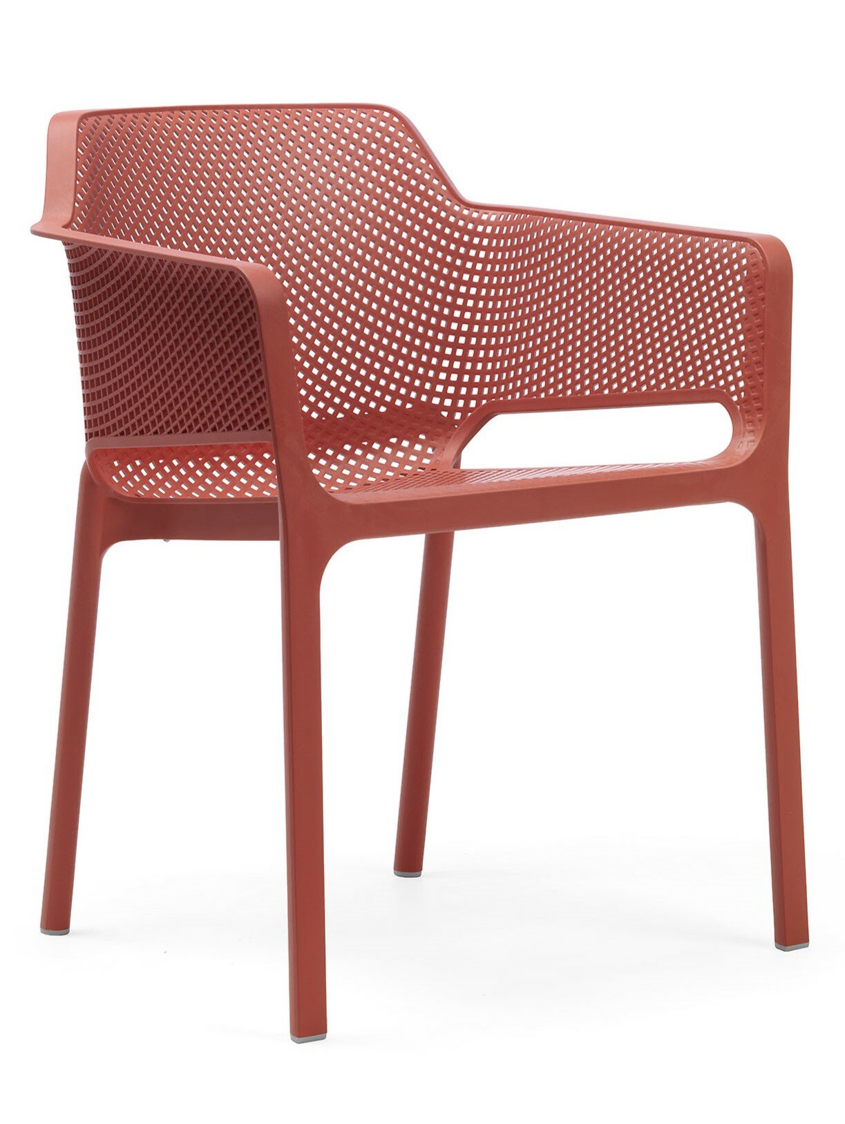 Кресло садовое Nardi Net, цвет коралловый, стеклопластик, Италия