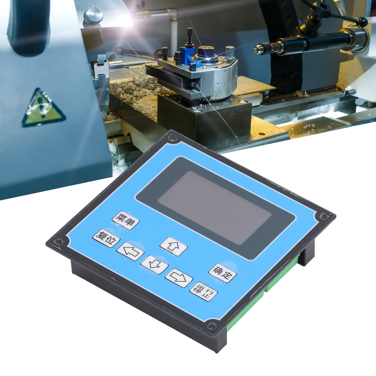 Программируемый контроллер шагового серводвигателя ЖК-дисплей Панель управления двигателем с герметичным соединением Контроллер ПЛК 12 В постоянного тока 36 В постоянного тока